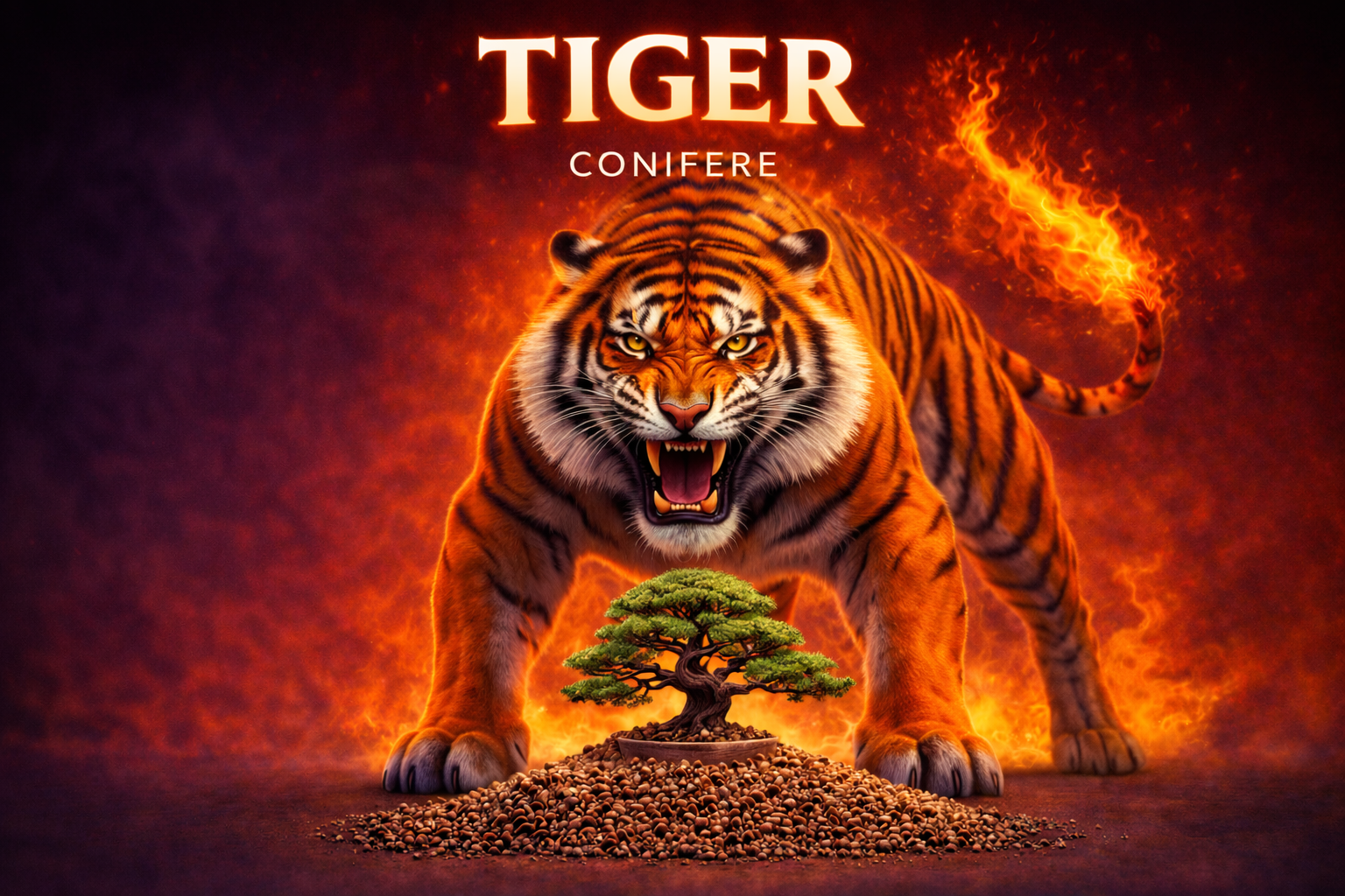 TIGER CB® TERRICCIO SUBSTRATO PER BONSAI CONIFERE PREMIUM – CLAUDIO CASADEI